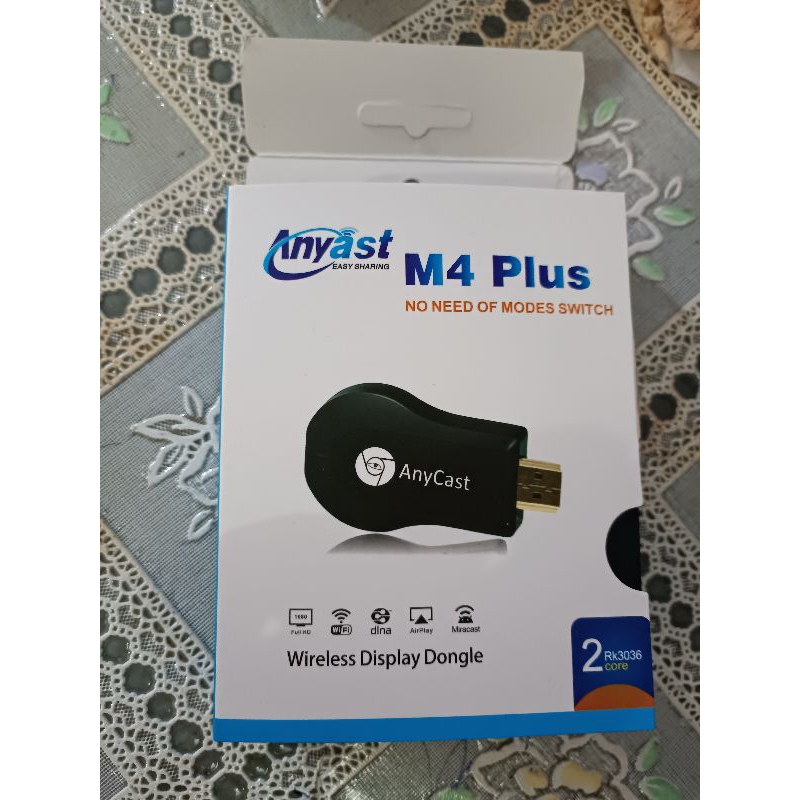 Jual Anycast M4 Plus Dongle HDMI USB Wireless HDMI Dongle Wifi Receiver ...