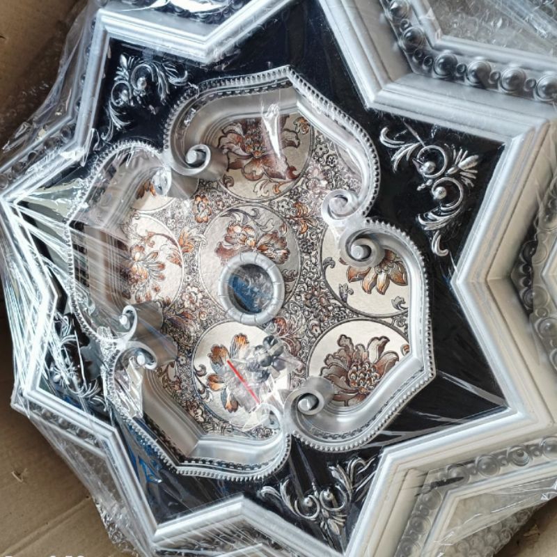 Jual Hiasan Lampu Ornamen Piting Lampu Plafon pvc Mewah | Shopee Indonesia