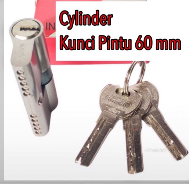 Jual SILINDER KUNCI PINTU BELLUCI 60 MM COMPUTER Belluci cylinder kunci pintu besar 60 mm ukuran ...