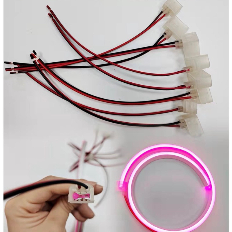 Jual KONEKTOR CONNECTOR JEPIT KABEL UNTUK DC 12V NEON FLEX LED STRIP ...