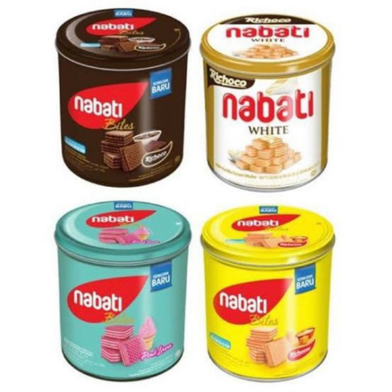 Jual NABATI Wafer kaleng 300 gr3 varian rasa | Wafer nabati | Shopee ...