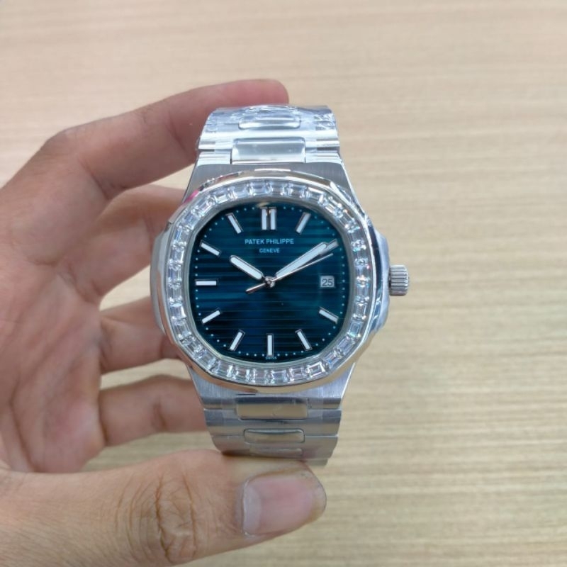 Jual JAM TANGAN PP RING DIAMOND SWAROSKY MATIC MIRROR GRADE AAA ...