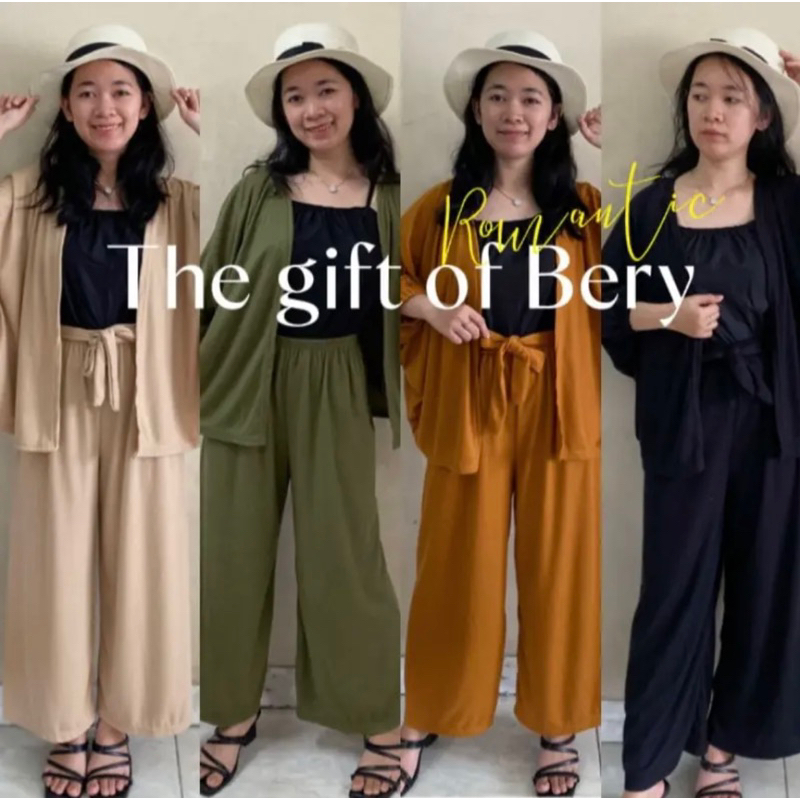 Jual SET MERCY RIB KNIT LD 110-130CM / GARANSI TEBAL & ADEM / SETELAN ...