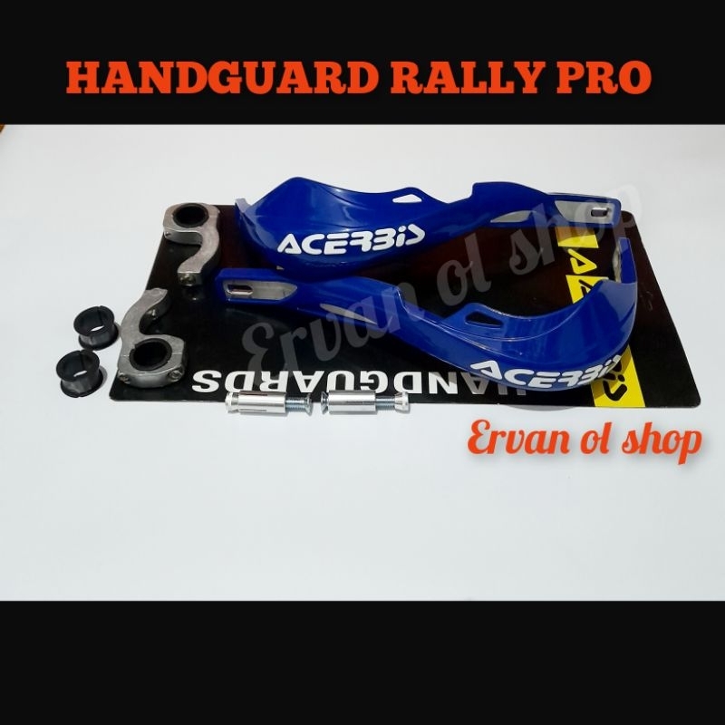 Jual HANDGUARD HAND GUARD ACERBIS MODEL RALLY PRO BIRU HITAM HIJAU ...