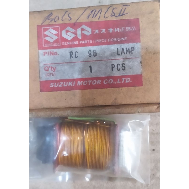 Jual Spul Spol Lampu Suzuki RC 80 RC 100 CRYSTAL TORNADO Original | Shopee Indonesia