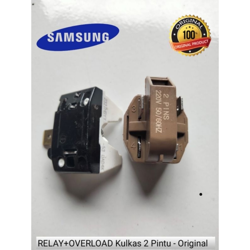 Jual RELAY - Rilay PTC OVERLOAD Kulkas 2 Pintu SAMSUNG | Original ...