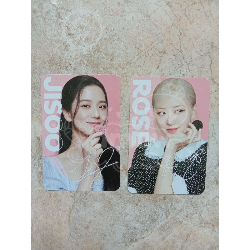 Jual Photocard Jisoo Rose Blackpink Oreo | Shopee Indonesia