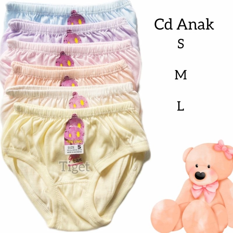 Jual CD Celana Dalam Anak Abiz Bocah Balita Perempuan Cewek Paud Tk Sd ...