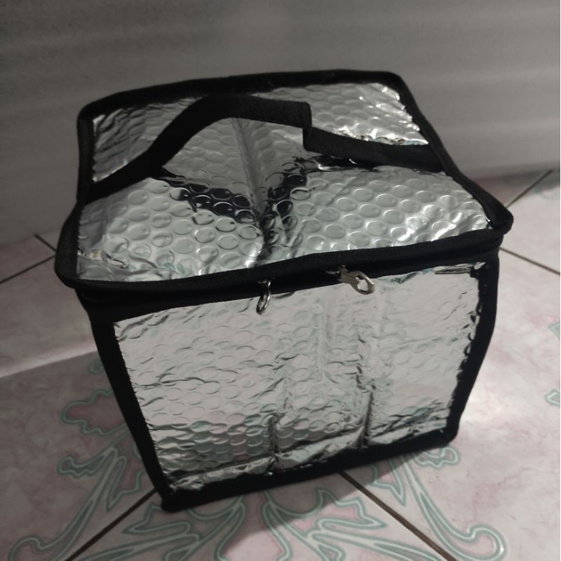 Jual Tas aluminium foil cold warm cooler bag - tas es krim ice cream ...