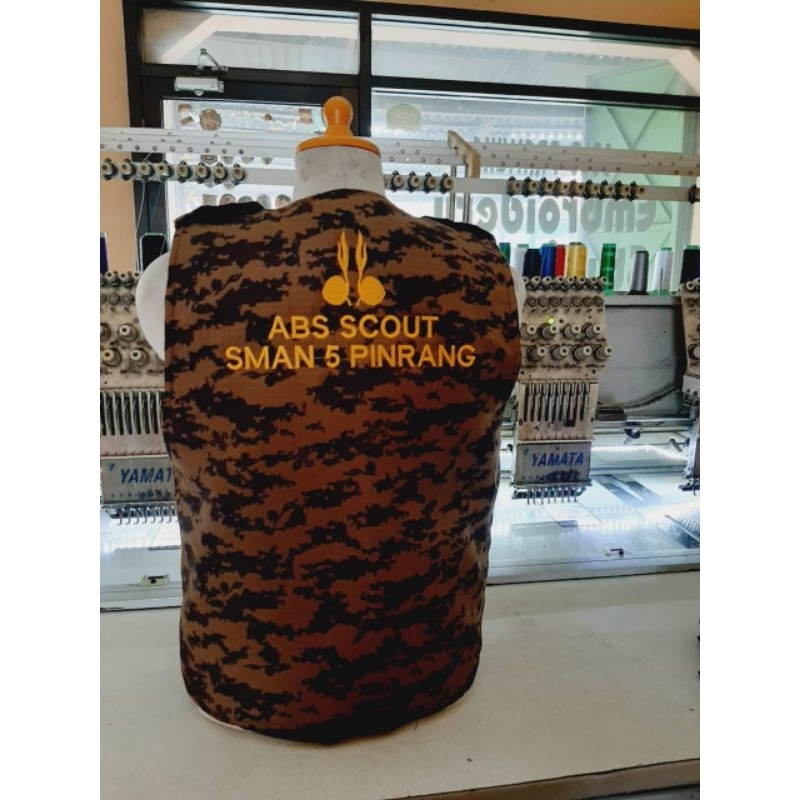 Jual ROMPI LORENG PRAMUKA ( BISA DITAMBAHKAN IDENTITAS BORDIR ...