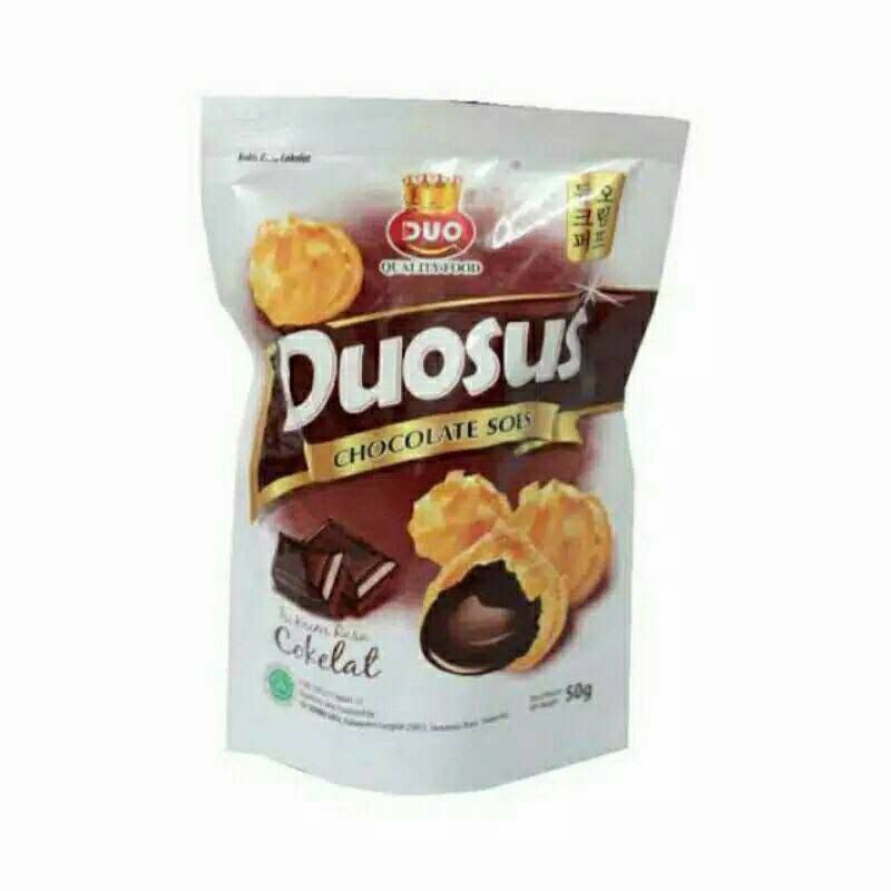Jual Duosus Chocolate Soes 50g | Shopee Indonesia
