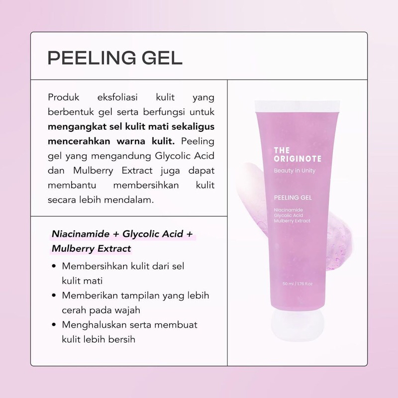 Jual The Originote Cerabiome Clay mask - Rose B3 Brightening Jelly Mask ...