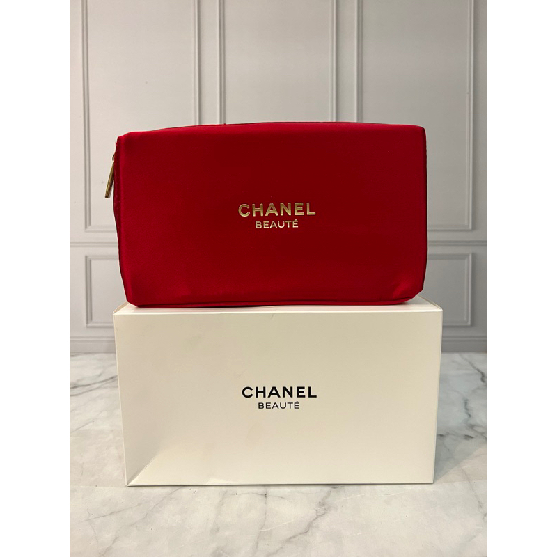 Jual Chanel N°1 Pouch | Makeup Pouch | Shopee Indonesia