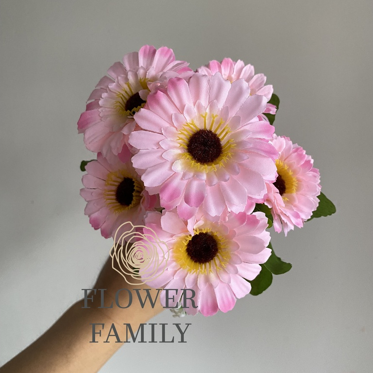 Jual Flower Family - Bunga Garbera Artificial | Bunga Kecil Palsu ...