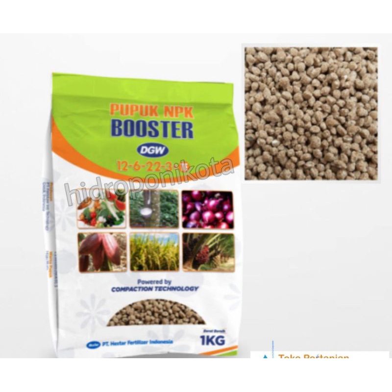 Jual pupuk buah DGW BOOSTER-(Kemasan Repack) pupuk NPK 12 6 22 3 +TE ...