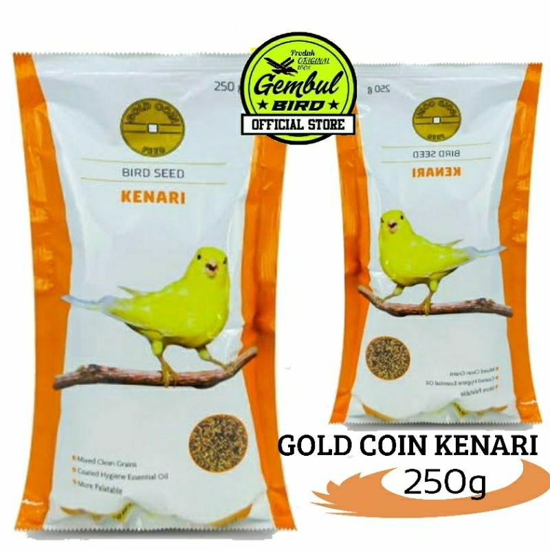 Jual Gold Coin Pakan Burung Kenari // Gold Coin Kenari Special Blend ...