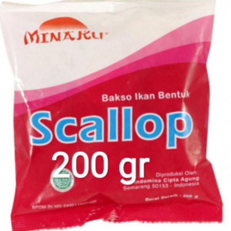 Jual Minaku Scallop Ikan 200gr | Shopee Indonesia