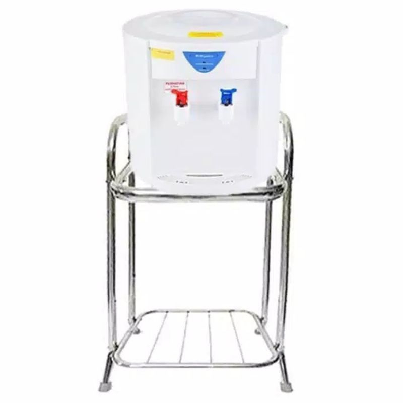 Jual (INSTANT) RAK DISPENSER STAINLESS 2 SUSUN / MEJA DISPENSER / MEJA ...