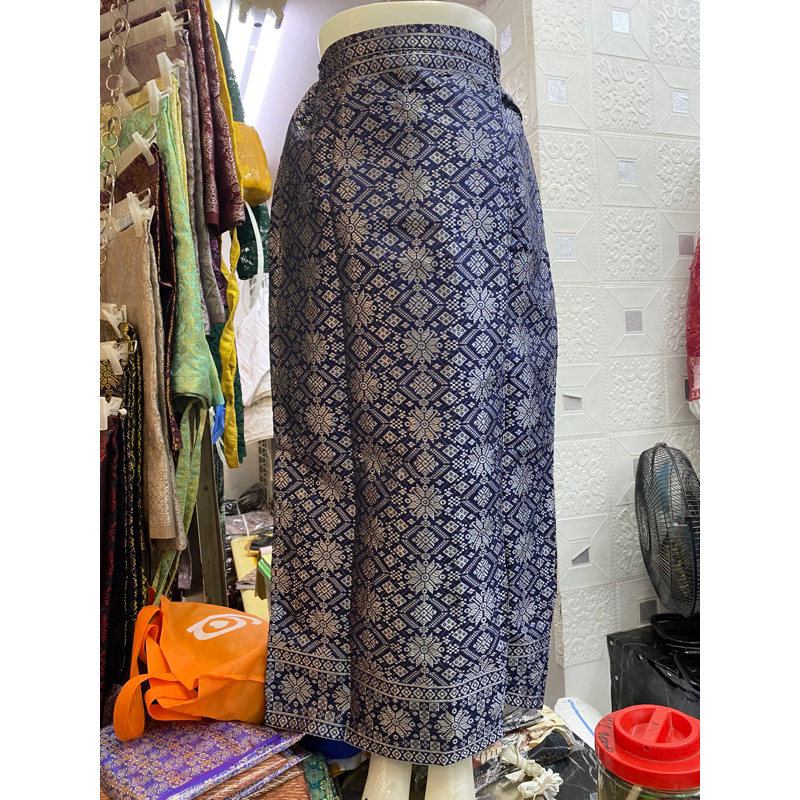 Jual Rok Songket span semi Palemabang / Rok songket jadi pinggang karet ...
