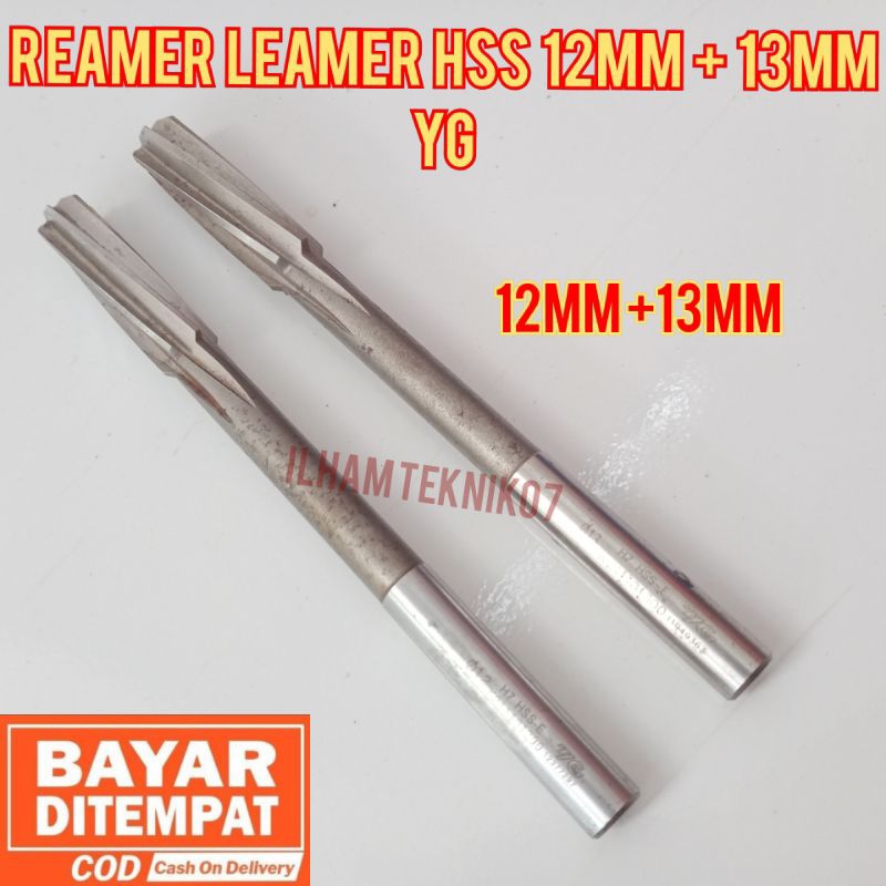 Jual reamer Leamer HSS 12mm.13mm satu set reamer HSS pembuat lubang ...