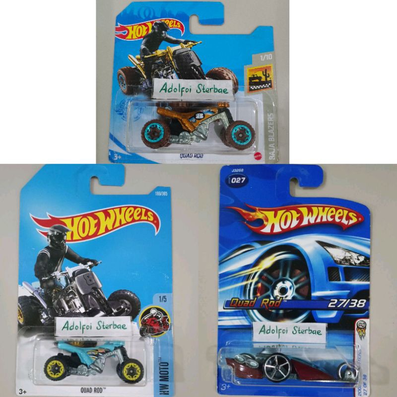 Jual hotwheels hot wheels quad rod hw moto motor 2006 first editions ...