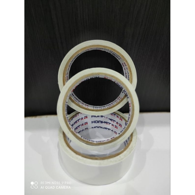 Jual Double Tape tissue putih honhstar / double tape Tissue 12mm 24mm ...