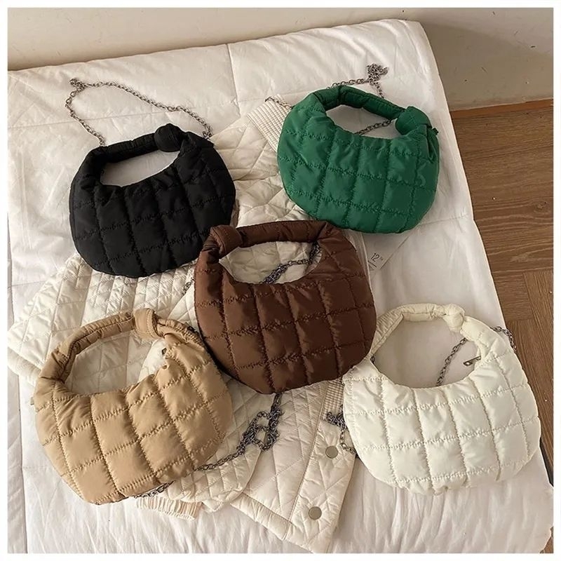 Jual Puffy Bag FELICIA / Tas Selempang Wanita Tali Rantai / Tas Wanita ...