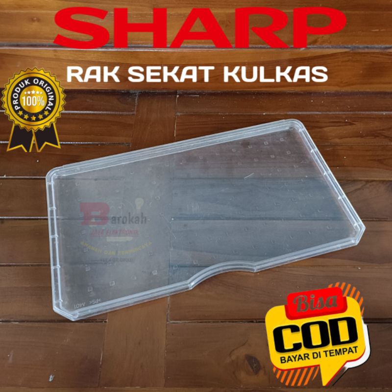Jual RAK TATAKAN RAK SEKAT KULKAS SHARP 46,5 x 26cm ORIGINAL | Shopee Indonesia
