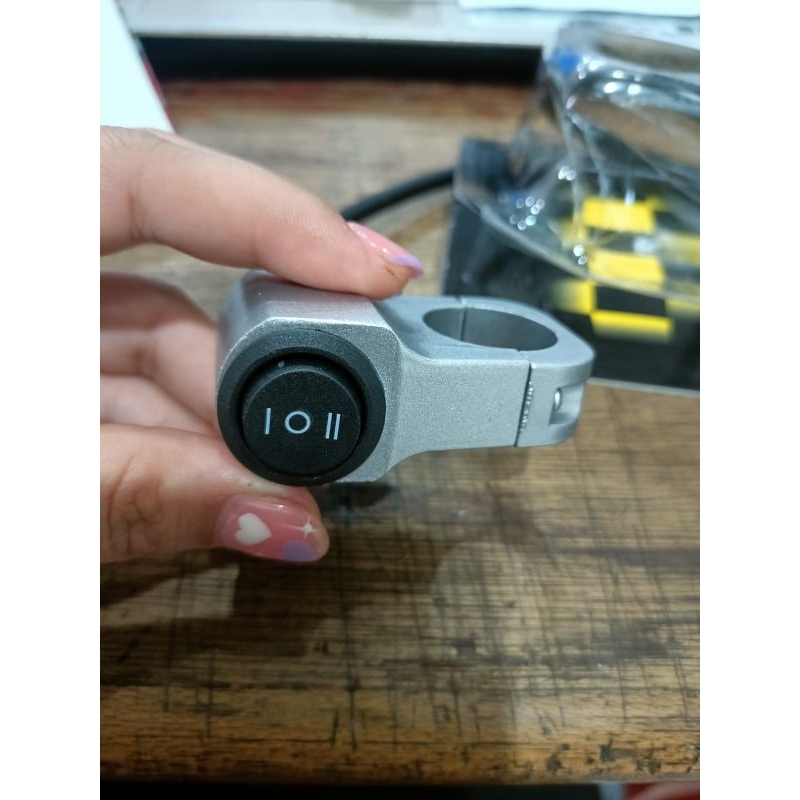 Jual Saklar 1 Tombol Besi 2 Mode Full CnC Saklar Stang Besi | Shopee ...