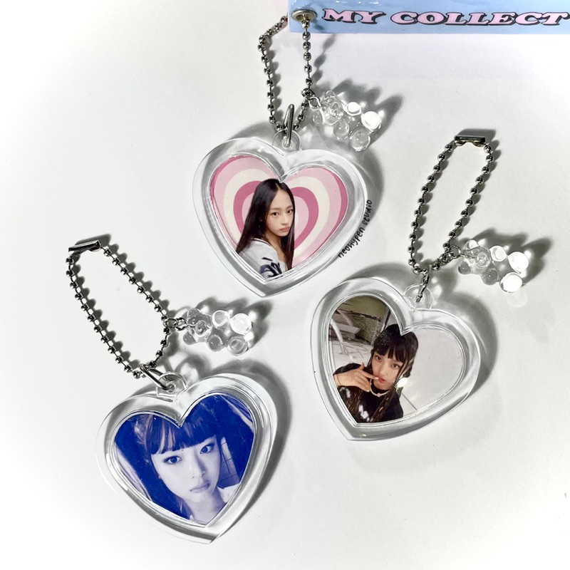Jual CUSTOM HEART ACRYLIC KEYCHAIN NEW JEANS NWJNS NEWJEANS / KPOP ...