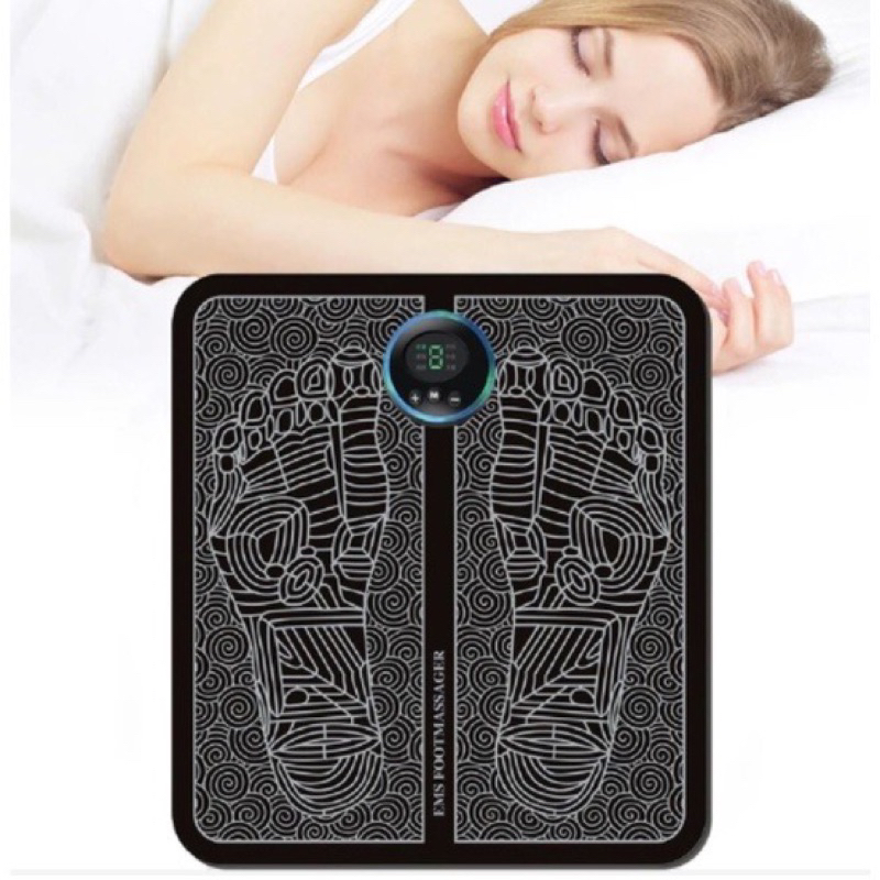 Jual EMS Foot massager Feet muscle stimulator Electric foot massage mat ...