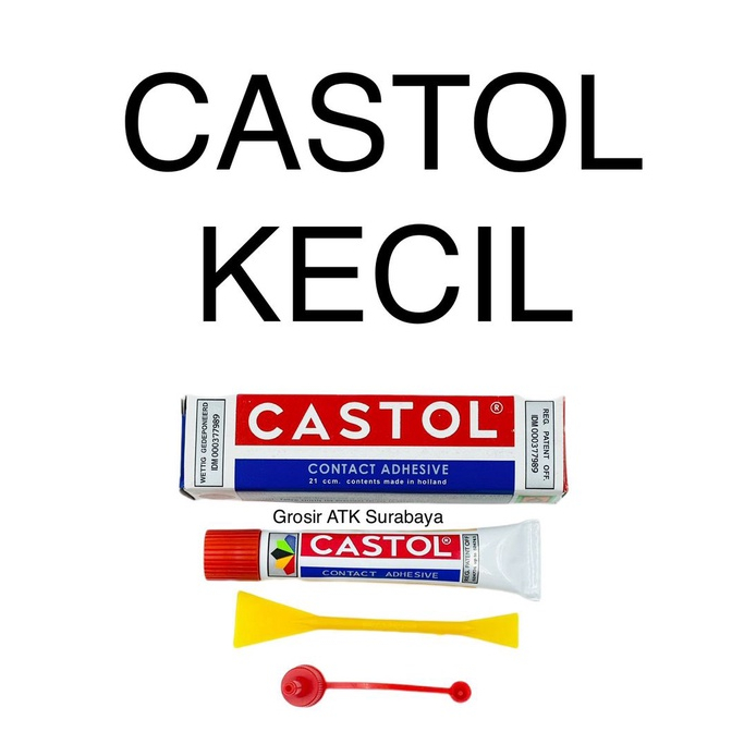 Jual Lem CASTOL KECIL 21 cc / ccm | Shopee Indonesia