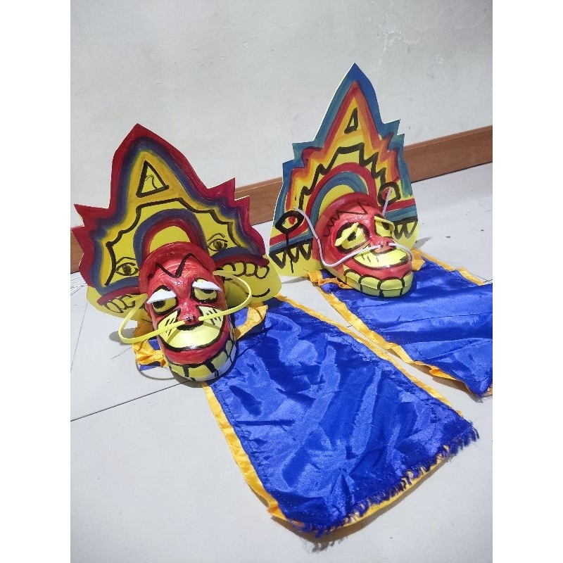 Jual mainan anak topeng barongan caplok barong caplokan | Shopee Indonesia