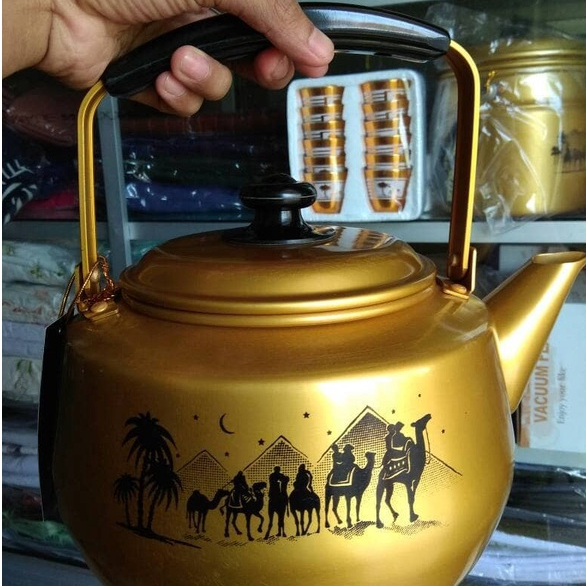 Jual COD TEKO MAZAYA 5 LITER/ TEKO ARAB BESAR/ TEKO EMAS/ TEKO OLEH ...