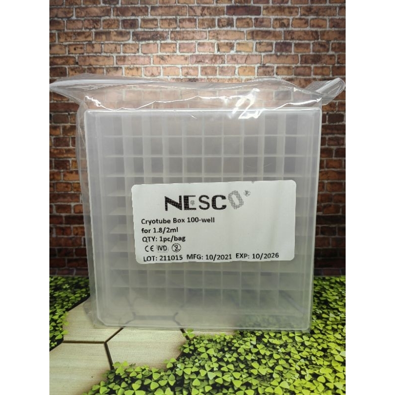 Jual Box CyroTube 1.8mL /2mL 100 Well | CyroTube Box Murah | Shopee Indonesia