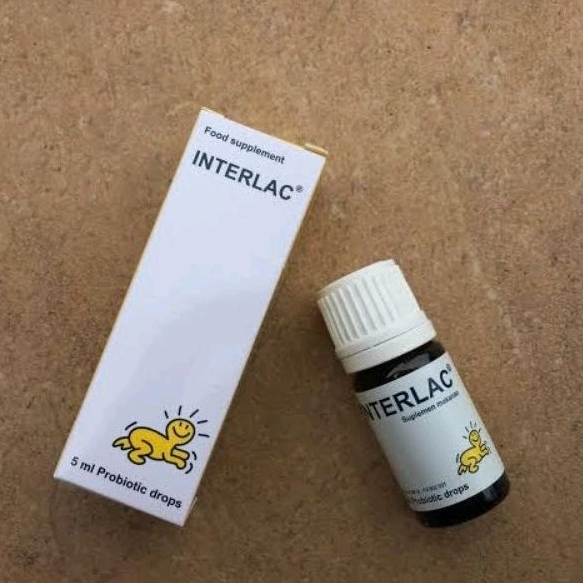 Jual INTERLAC DROP 5ML PROBIOTIK SUPLEMEN VITAMIN IMUN BAYI | Shopee ...