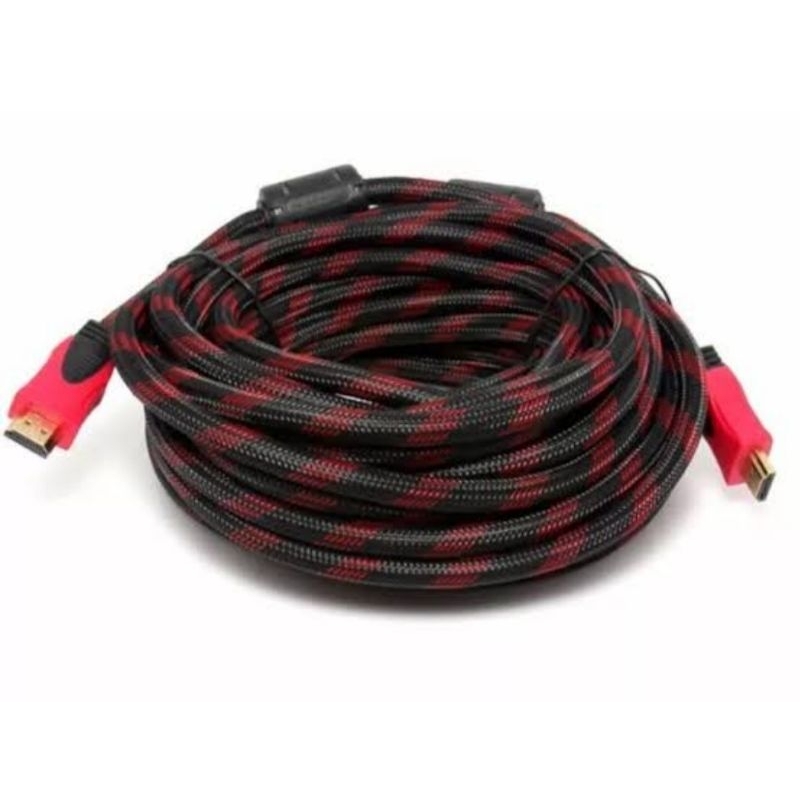 Jual KABEL HDMI TO HDMI 15M/20M/25M/30M kabel settop box kabel kualitas ...