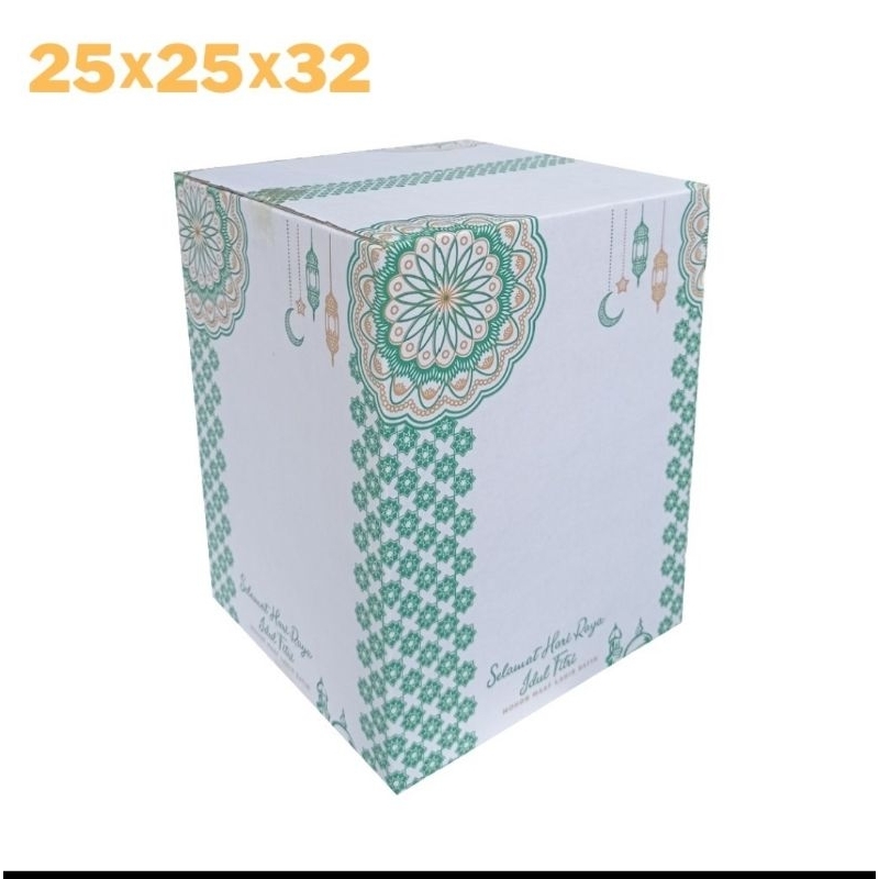Jual BOX PARCEL 25x25x33 / PARCEL LEBARAN/KARTON/HAMPERS/IDULFITRI ...