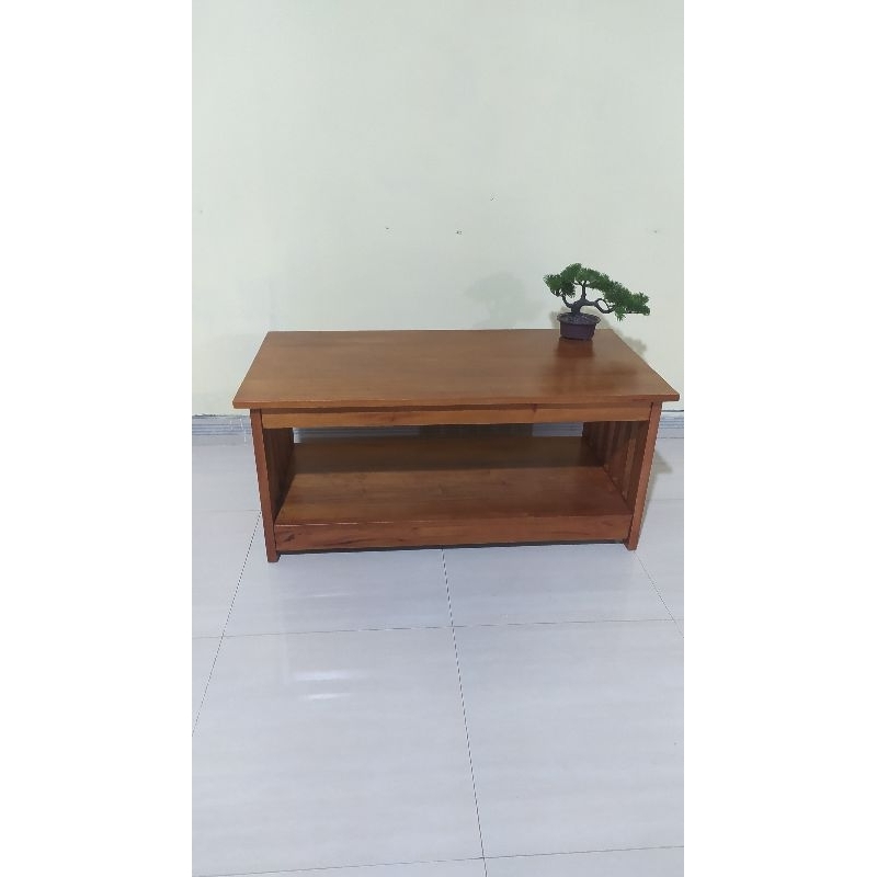 Jual meja tamu kayu solid | Shopee Indonesia