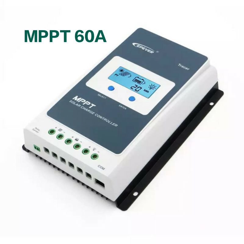 Jual EPEVER MPPT 60A Solar Charger Controller 12/24/36/48V Tracer ...