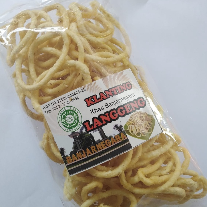 Jual keripik klanting khas banjanegara jajanan lanting | Shopee Indonesia