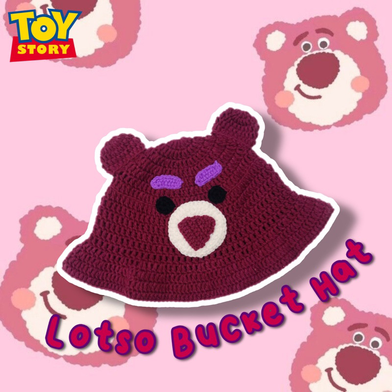 Jual LOTSO TOY STORY BUKCET HAT CROCHET | TOPI RAJUT TOY STORY | Shopee ...
