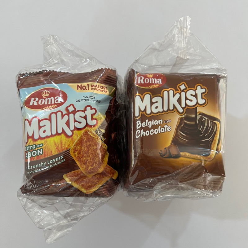 Jual Roma Malkist Coklat/ Abon Renceng isi 10 | Shopee Indonesia