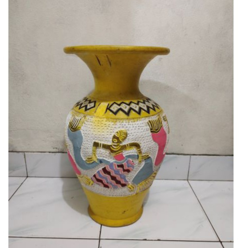 Jual Guci Gerabah Vintage Kuning Kuno Jadul Antik | Shopee Indonesia