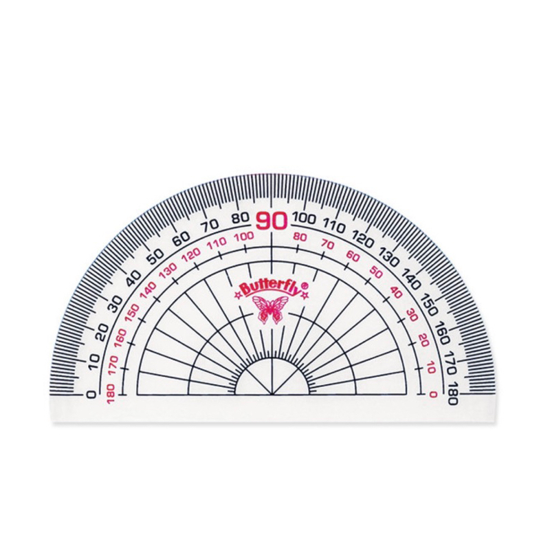 Jual Busur Derajat Butterfly 180/10cm ( 1 pcs ) | Shopee Indonesia