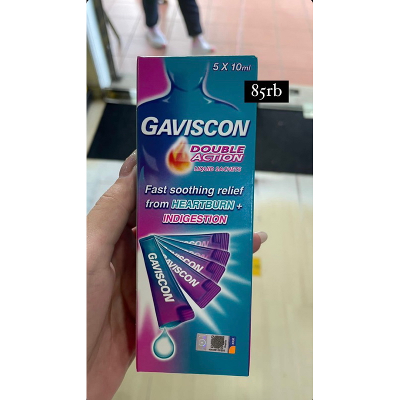 Jual Gaviscon Double Action Relief Sachet import malay 2026 | Shopee ...