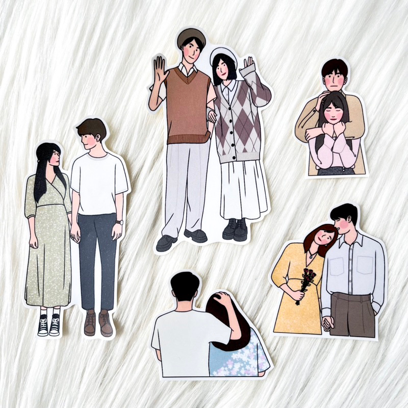 Jual [CS] COUPLE STICKER (10pcs) | JOURNAL | Shopee Indonesia