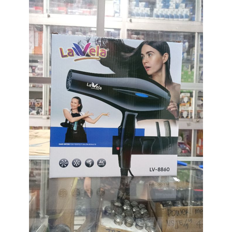 Jual Haerdrayer pengering rambut lavela LV 8860 800W | Shopee Indonesia
