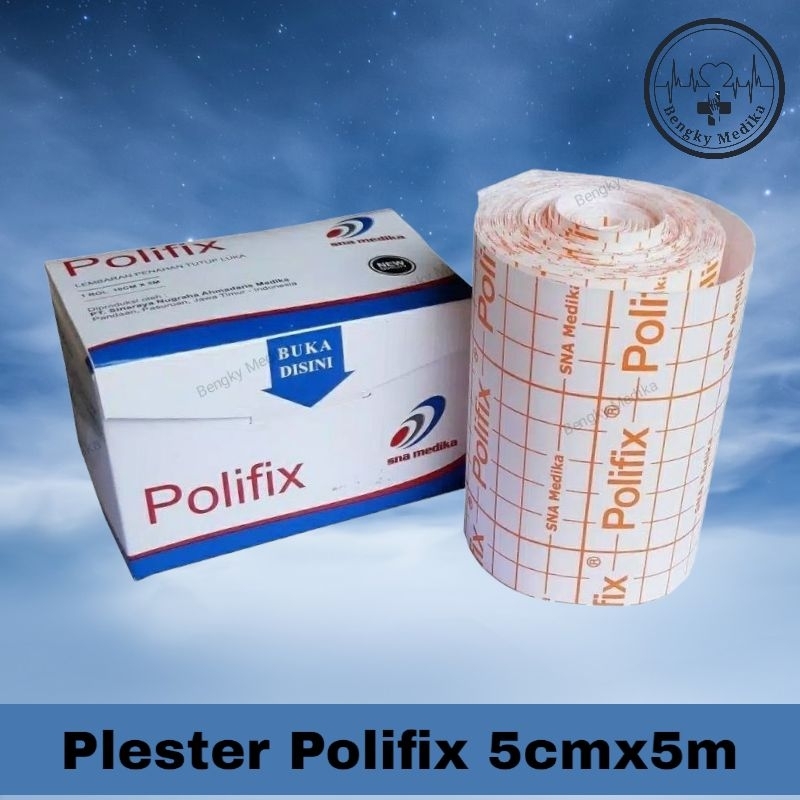 Jual Plester Polifix 5cm x 5m Plester Luka Polifix | Shopee Indonesia