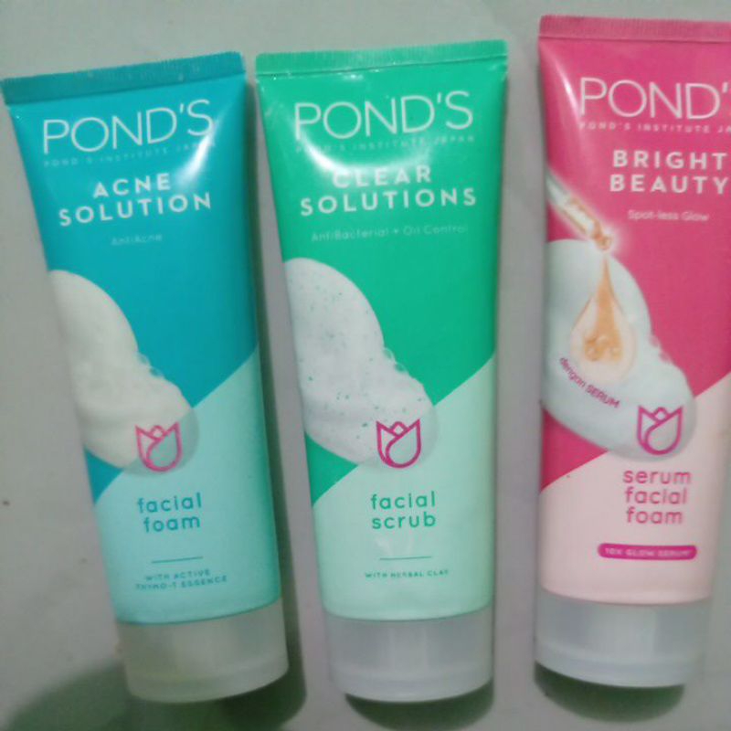Jual Pond's Acne solution ,Clear solutions 100g | Shopee Indonesia